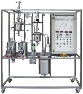 Continuous reaction pilot plant (CSTRs in series) - Elettronica Veneta ...